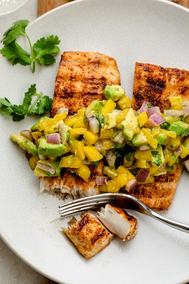 Grilled Mahi-Mahi with Pineapple Salsa - Unbothered Chef
